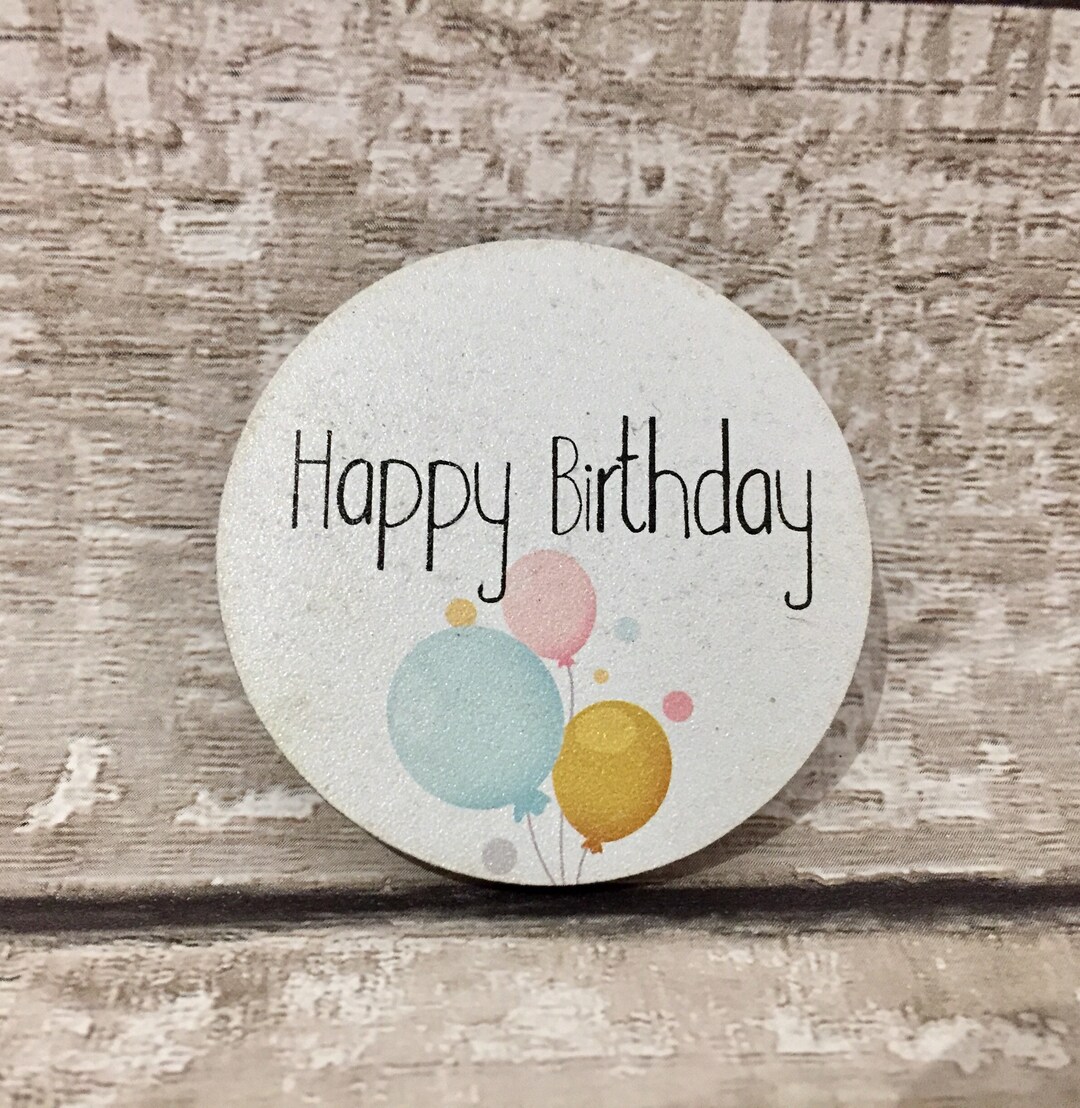 Happy Birthday Personalised Pocket Tokens – Perfect for Birthday Cards ...
