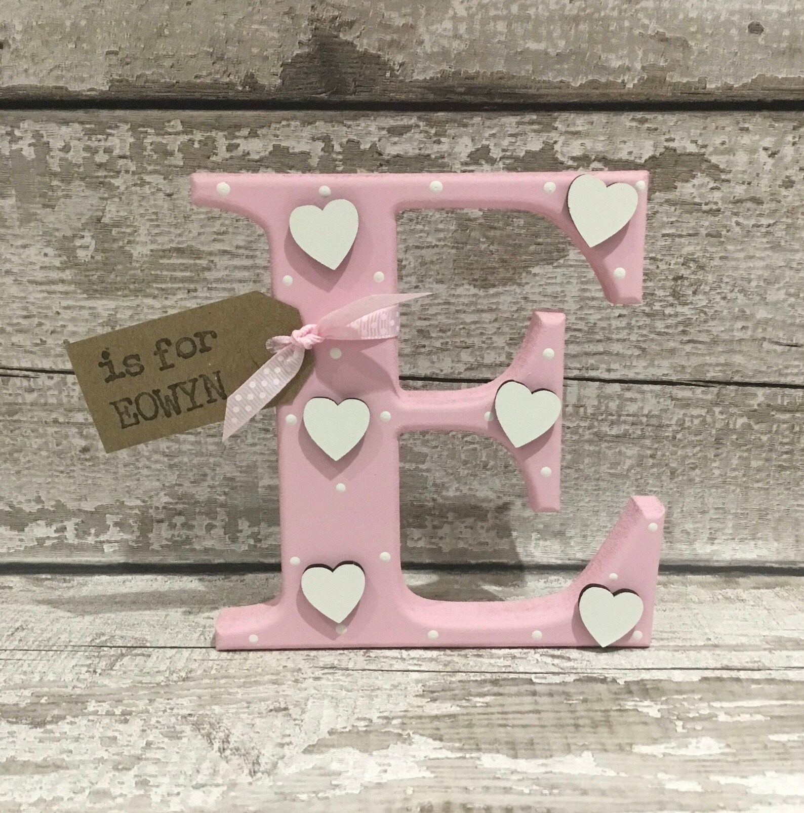 15cm Free Standing Wooden Letters - Etsy UK