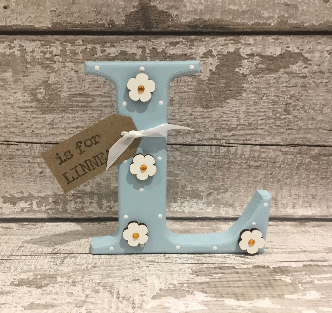 15cm Free Standing Wooden Letters - Etsy UK