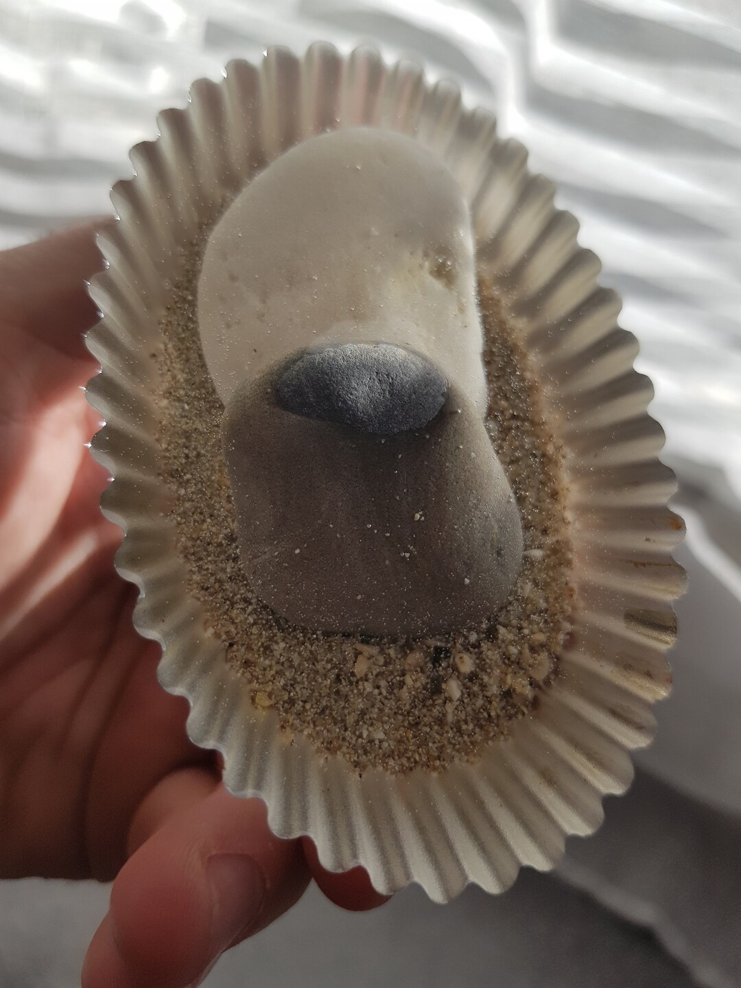 Paperweight in Epoxy Resin Sand and Pebbles From Villefranche - Etsy