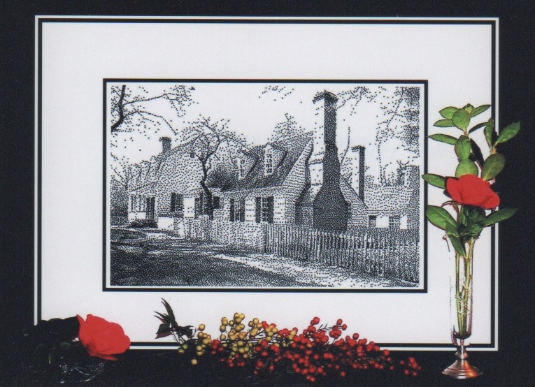 Williamsburg 1776 (pen and Ink Designs). From the Capitol to the ...