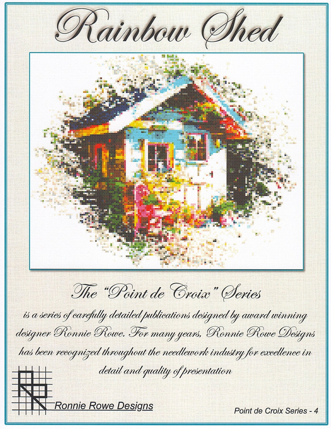 Rainbow Shed - Creating a Vibrant Display of Color to a Typical Potting ...