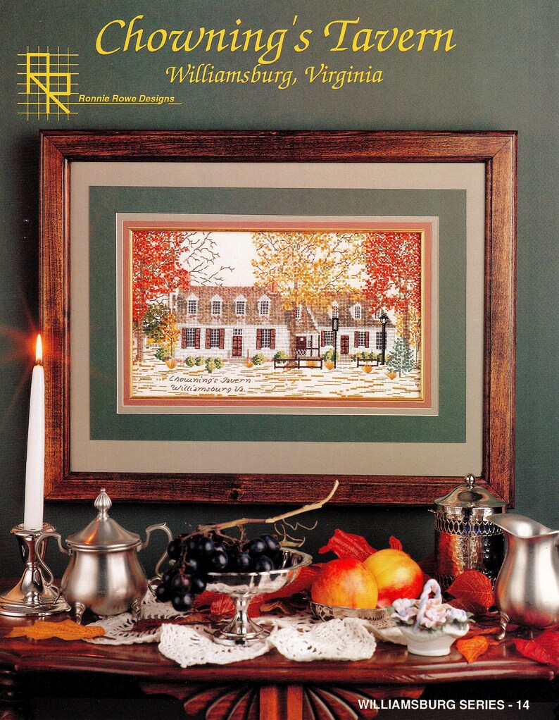 Williamsburg Booklets - All 15 of the Original Cross Stitch Series - Etsy