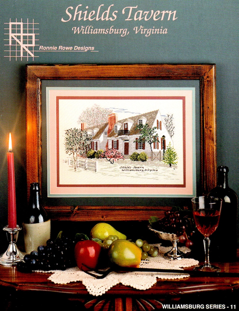 Williamsburg Booklets - All 15 of the Original Cross Stitch Series - Etsy