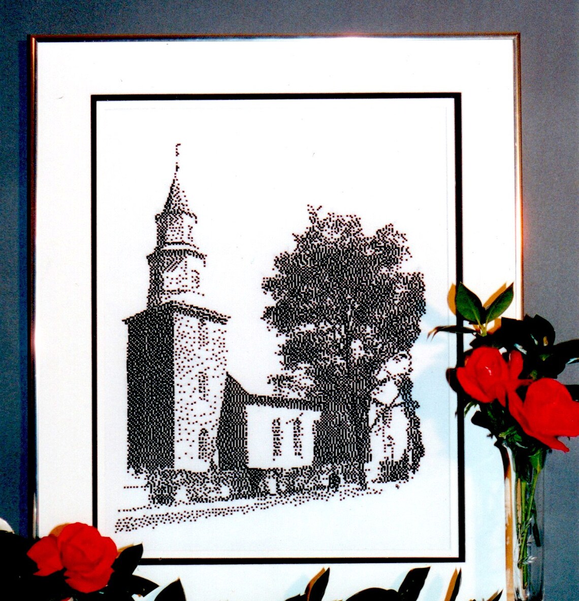 Bruton Parish Church pen and Ink Designs. Where Founding Fathers ...