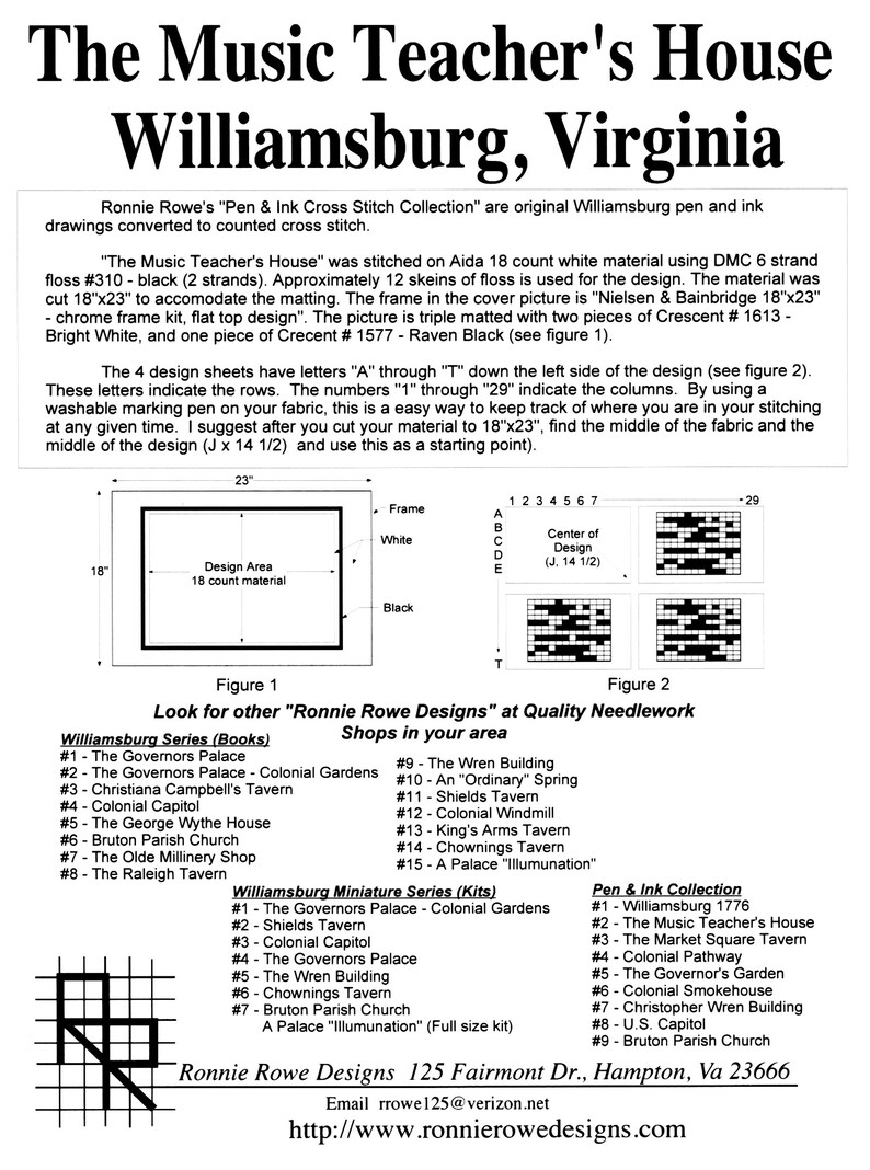 The Music Teacher's House pen and Ink Designs Where the Importance of ...
