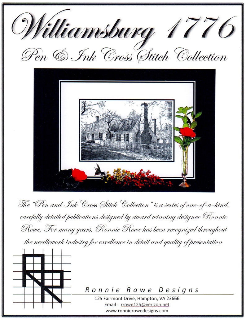 Williamsburg 1776 (pen and Ink Designs). From the Capitol to the ...