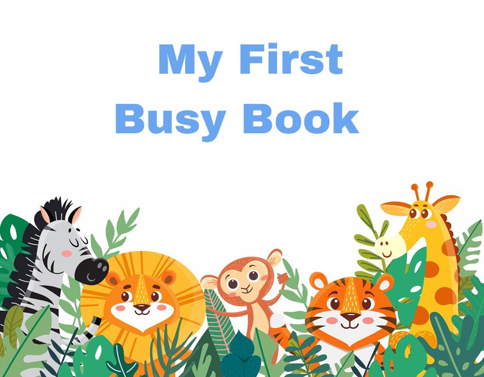 Toddler Busy Book Printable | Numbers, Shapes, Alphabet, Sorting ...