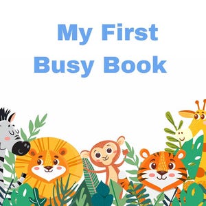 Toddler Busy Book Printable | Numbers, Shapes, Alphabet, Sorting ...