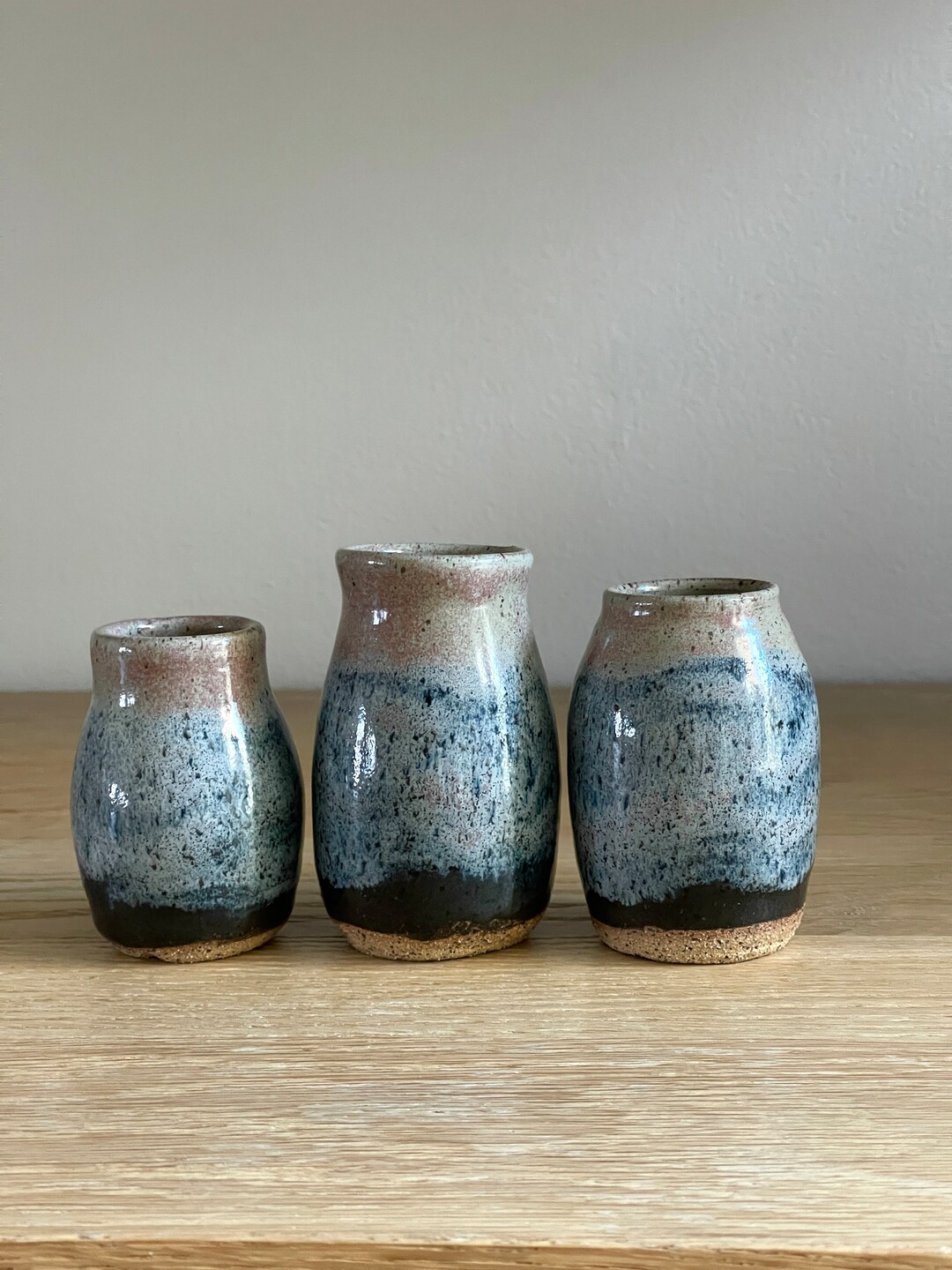 Handmade Bud Vases, Set of 3 - Etsy