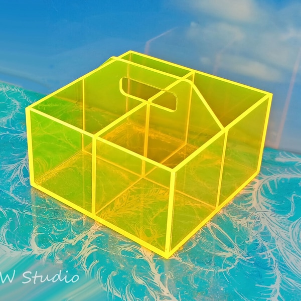 Acrylic Desk Organizer - Etsy