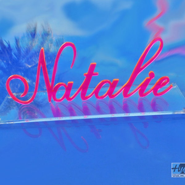 Pink Acrylic Sign - Etsy