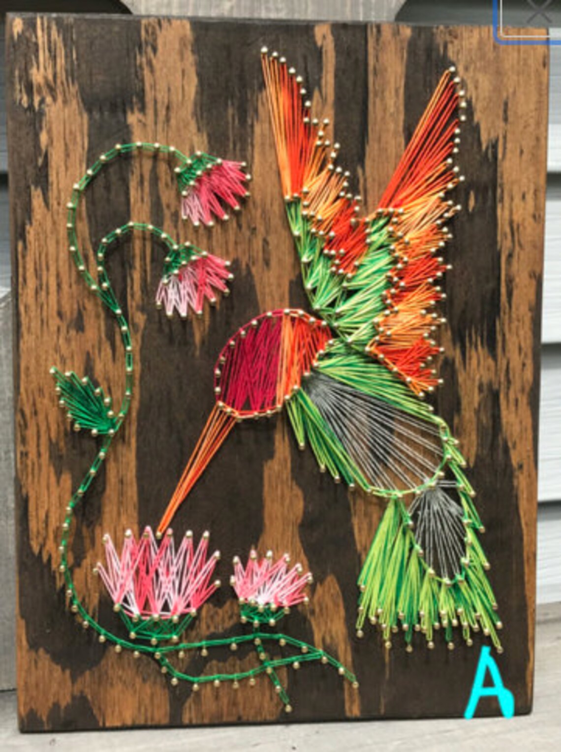 Hummingbird String Art - Etsy