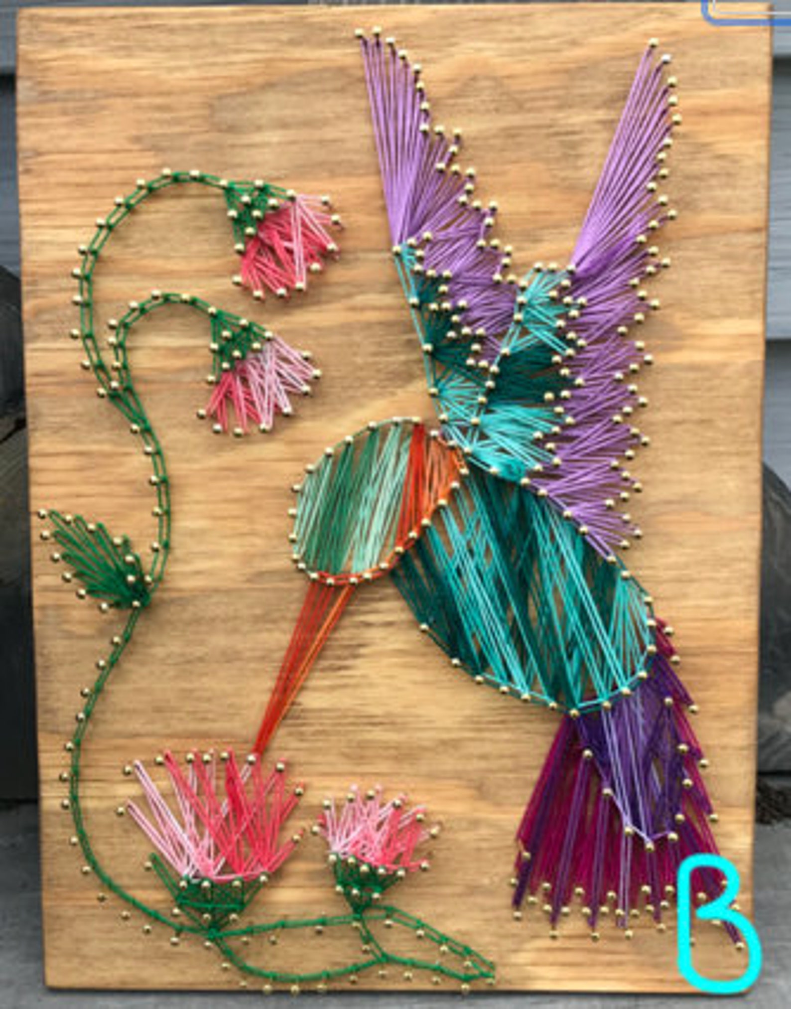 Hummingbird String Art - Etsy