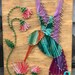 Hummingbird String Art - Etsy