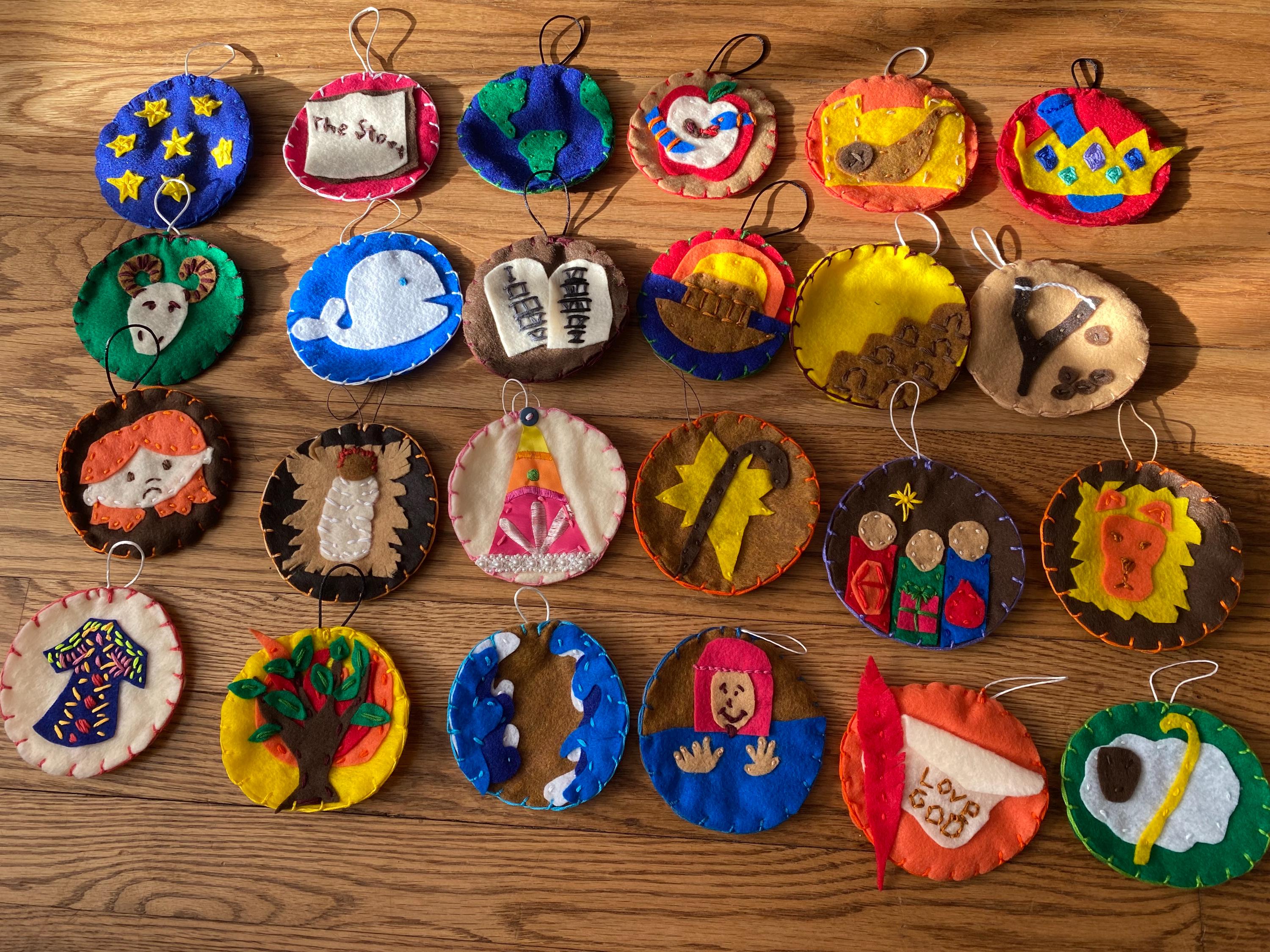 Jesus Storybook Bible Ornaments (advent) - Etsy