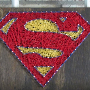 Superman String Art - Etsy