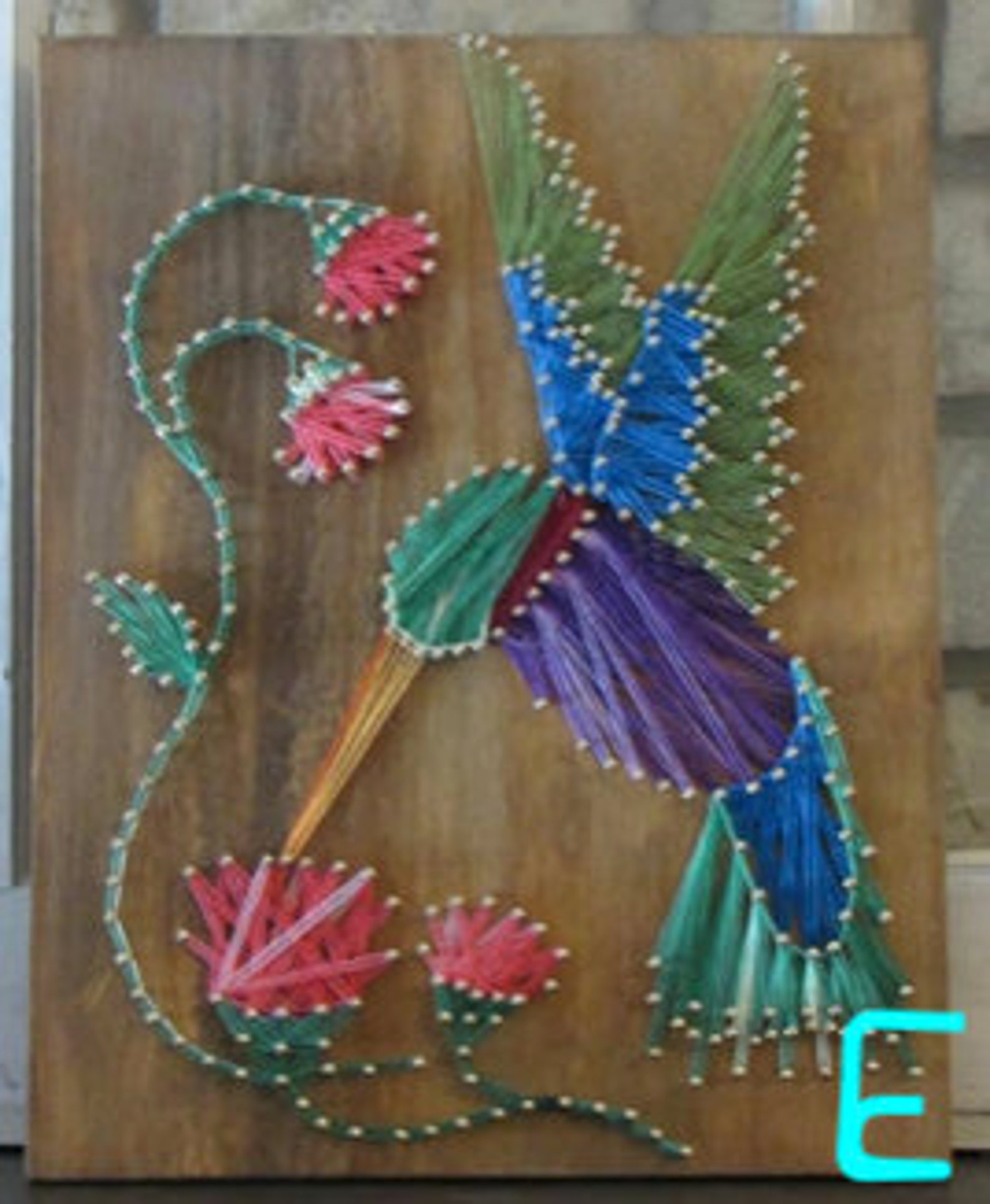 Hummingbird String Art - Etsy