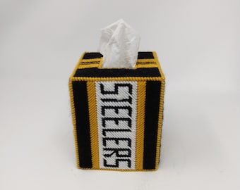 Pittsburgh Steelers Tissue Box Plastic Canvas - Etsy