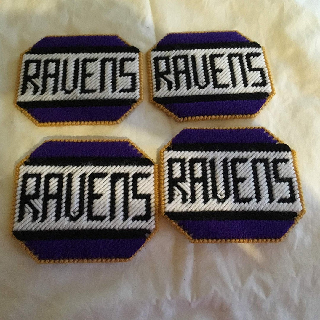 Baltimore Ravens Coaster Sets - Etsy