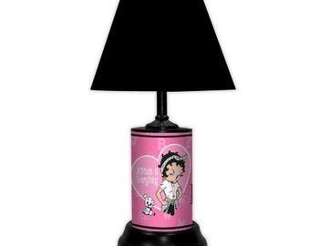 Betty Boop Night Light up Table Desk Lamp LED Personalized - Etsy