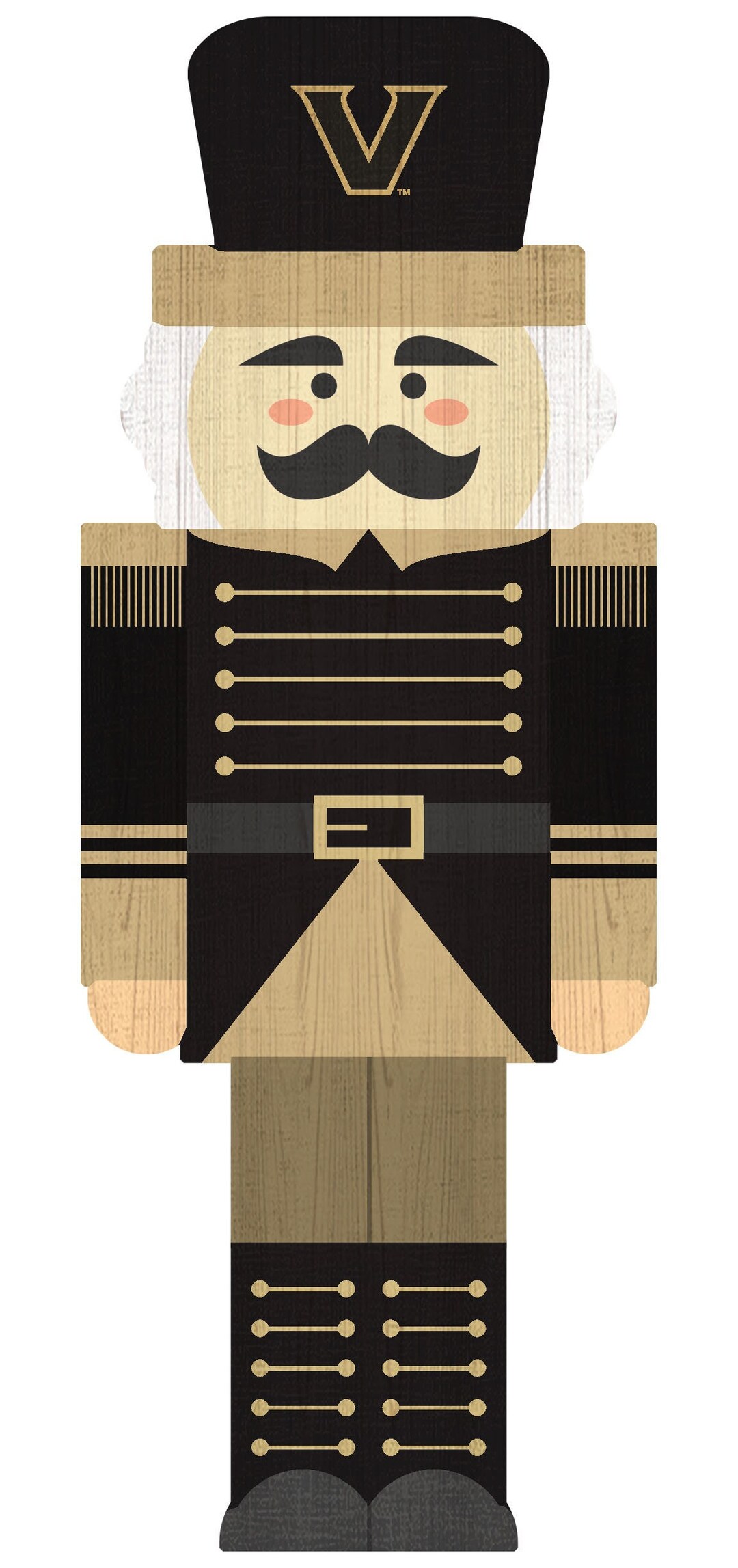 Vanderbilt Commodores 31 Nutcracker Leaner - Etsy