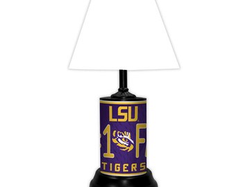 Lsu Tigers Lamp - Etsy