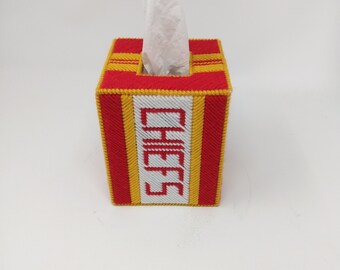 Kc Chiefs Tissue Box Cover - Etsy