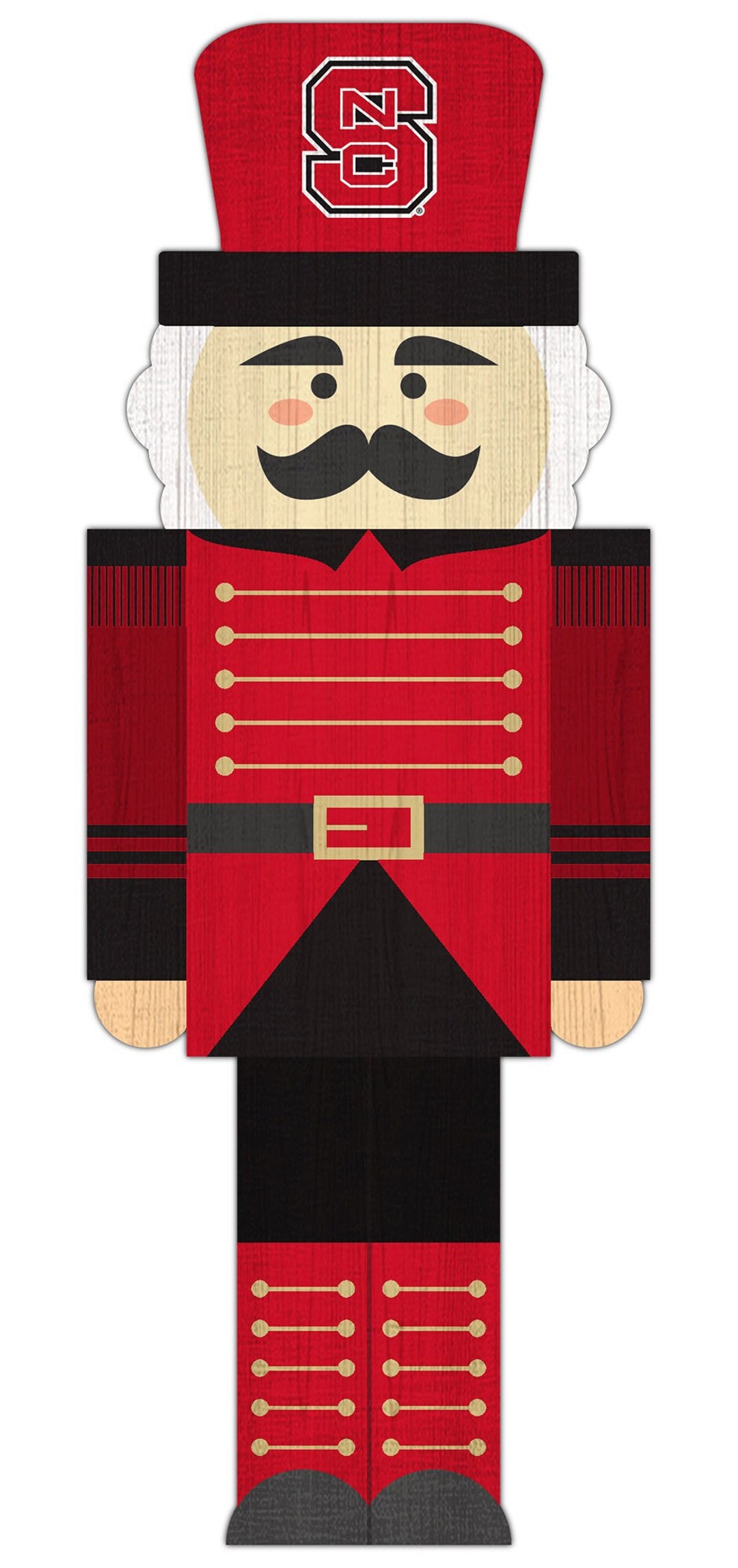 North Carolina Wolfpack 31 Nutcracker Leaner - Etsy