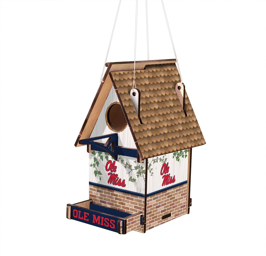 Ole Mississippi Rebels Bird House - Etsy