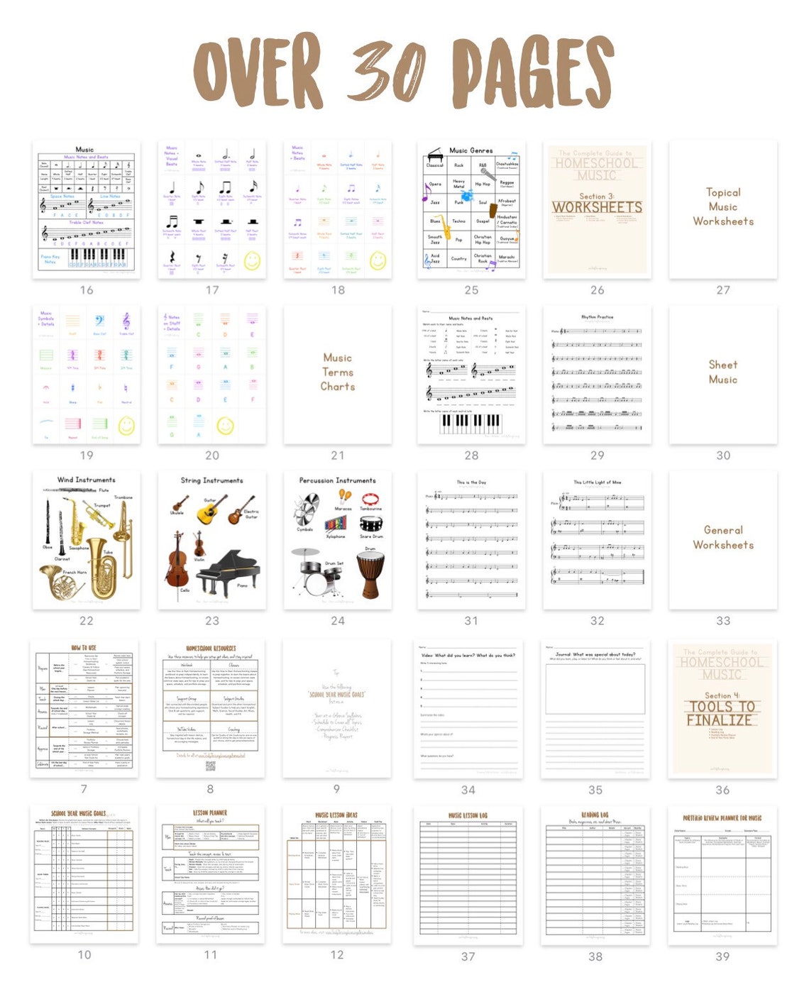 The Complete Guide to Homeschool Music - Etsy