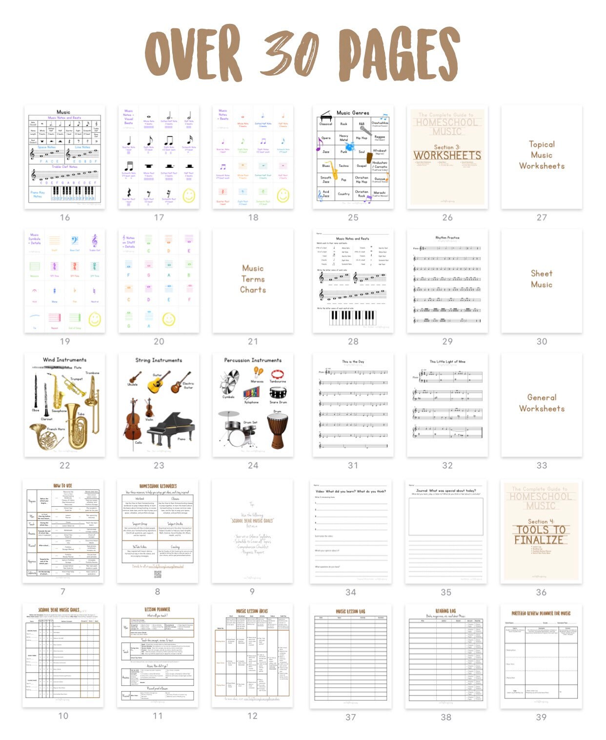 The Complete Guide to Homeschool Music - Etsy