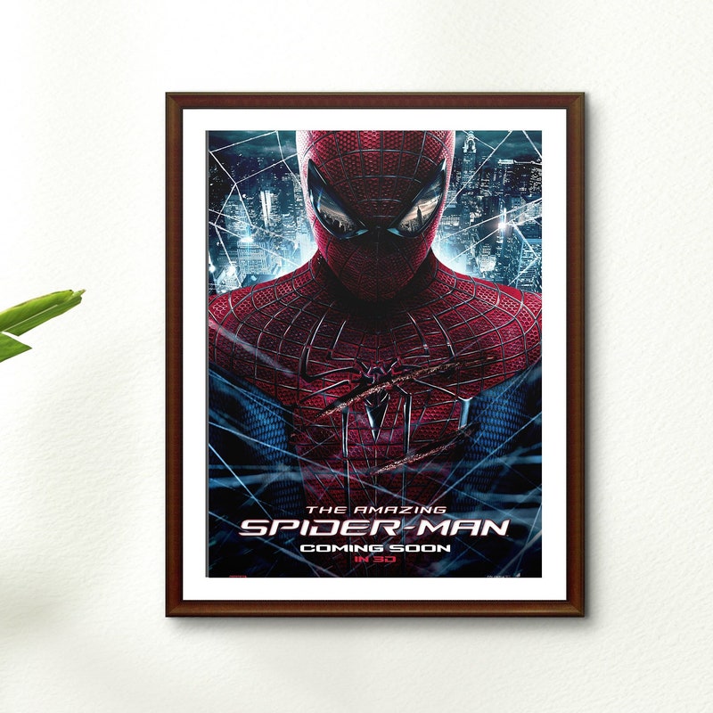 The Amazing Spiderman Poster - Etsy