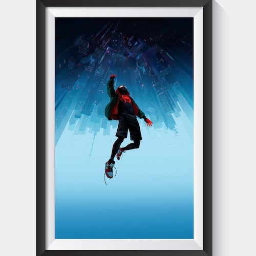 Spiderman: Into the Spiderverse Poster | Etsy
