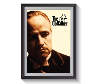The Godfather Movie Script Poster Unique Posters With a Twist Great ...