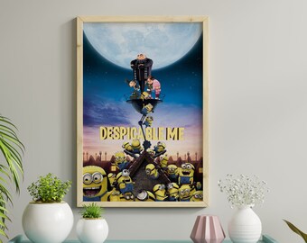 Despicable Me Movie Poster - Etsy