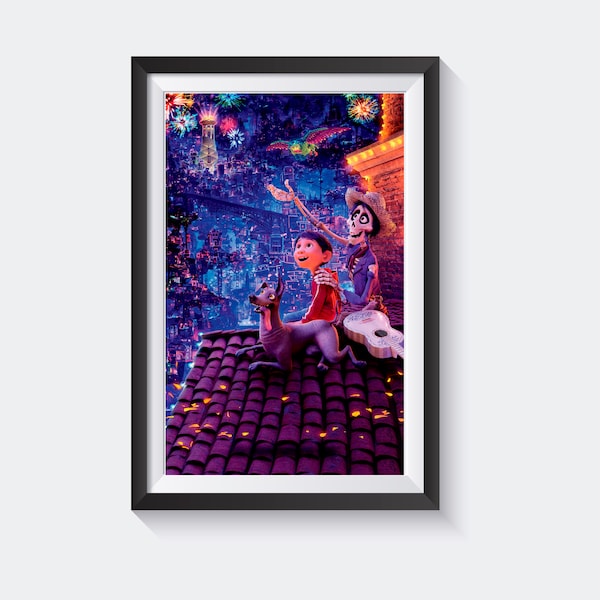 Coco Movie Poster - Etsy