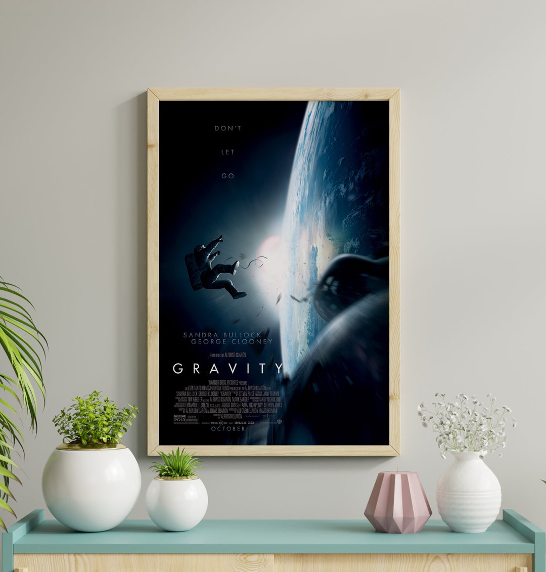 Gravity Movie Poster Etsy