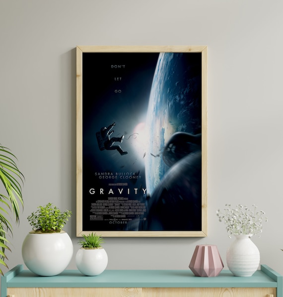 Gravity Sandra Bullock Poster