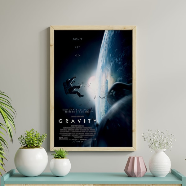 Gravity Movie Poster - Etsy