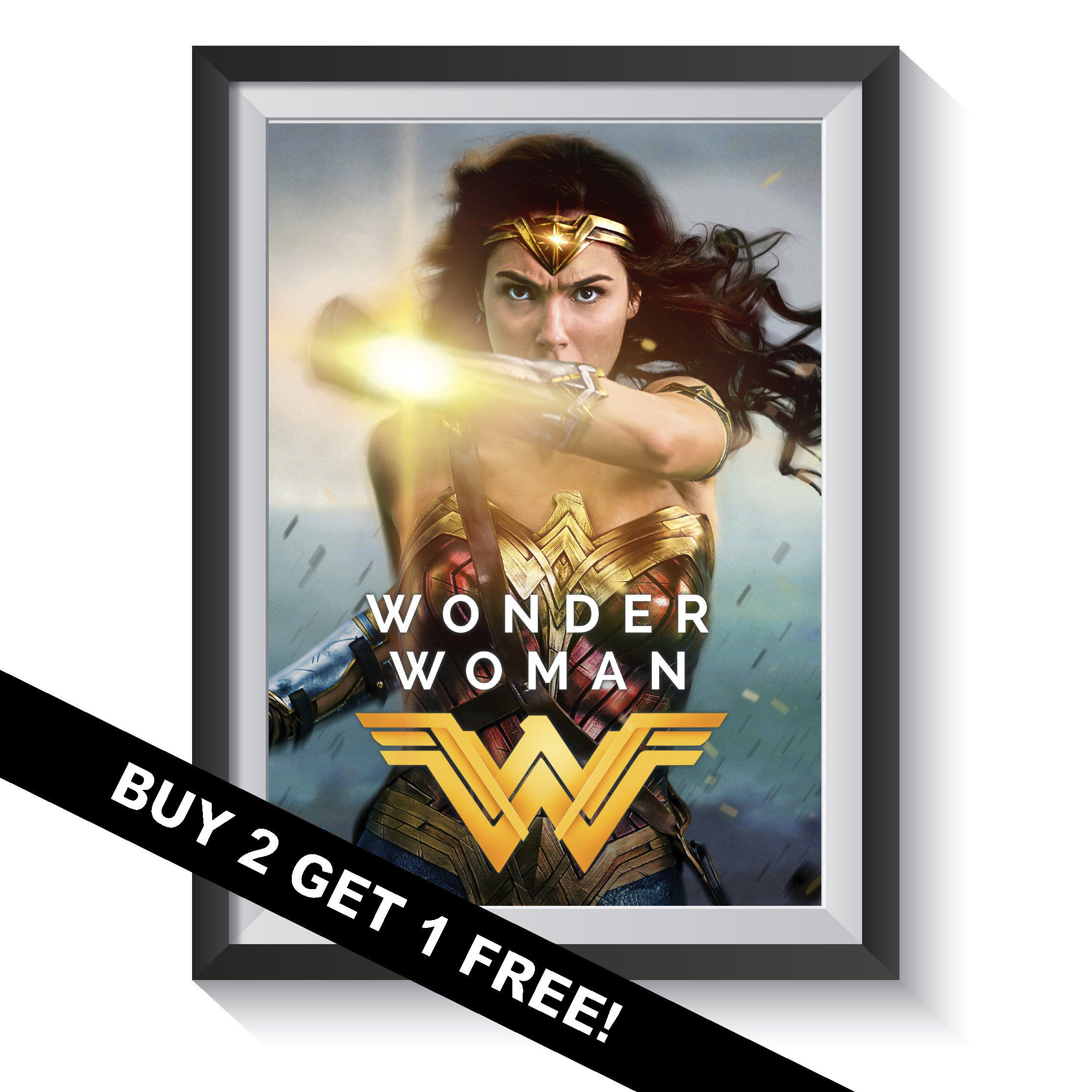 Wonder Woman Poster | Etsy