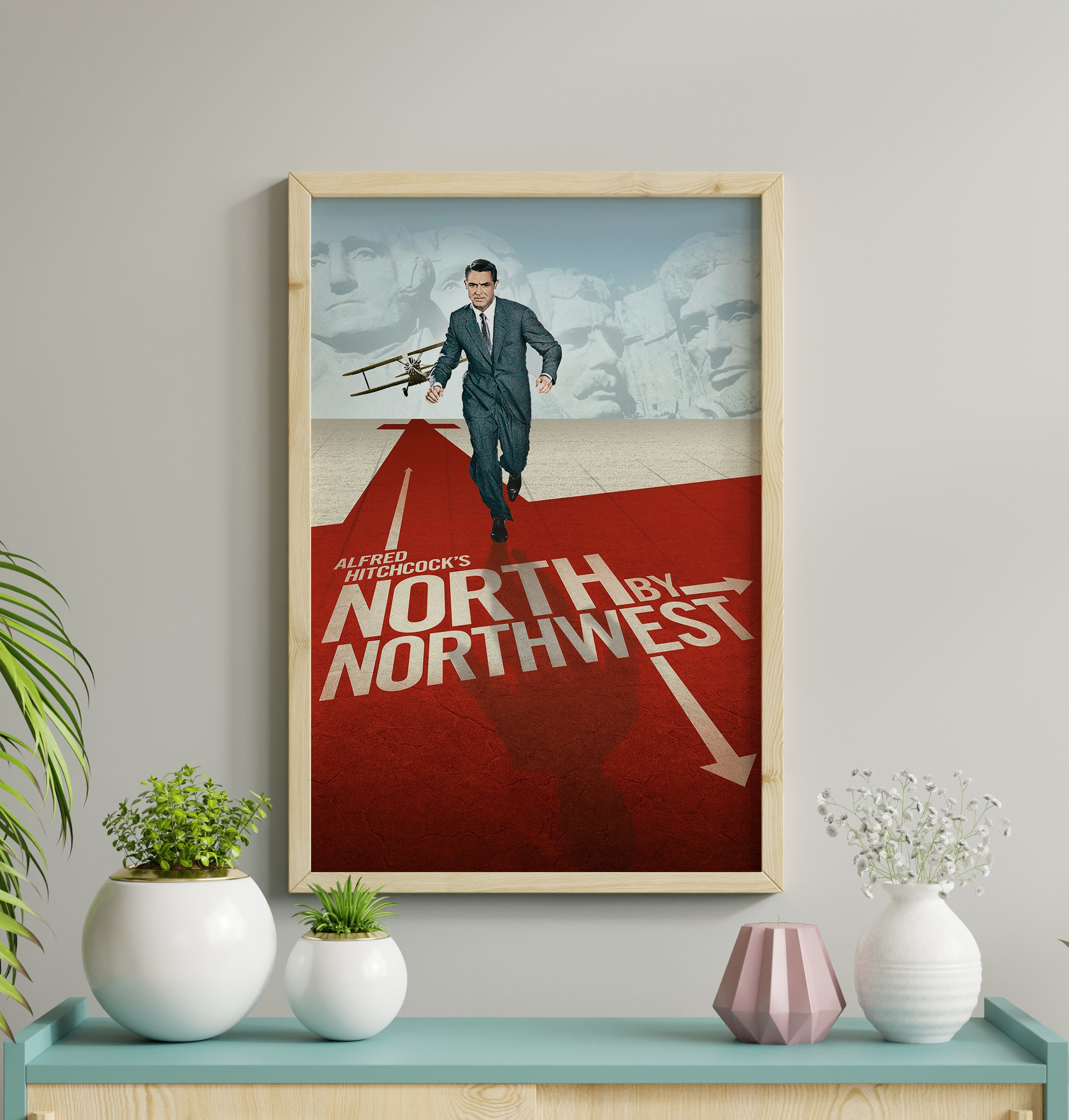 North By Northwest Minimalist Poster
