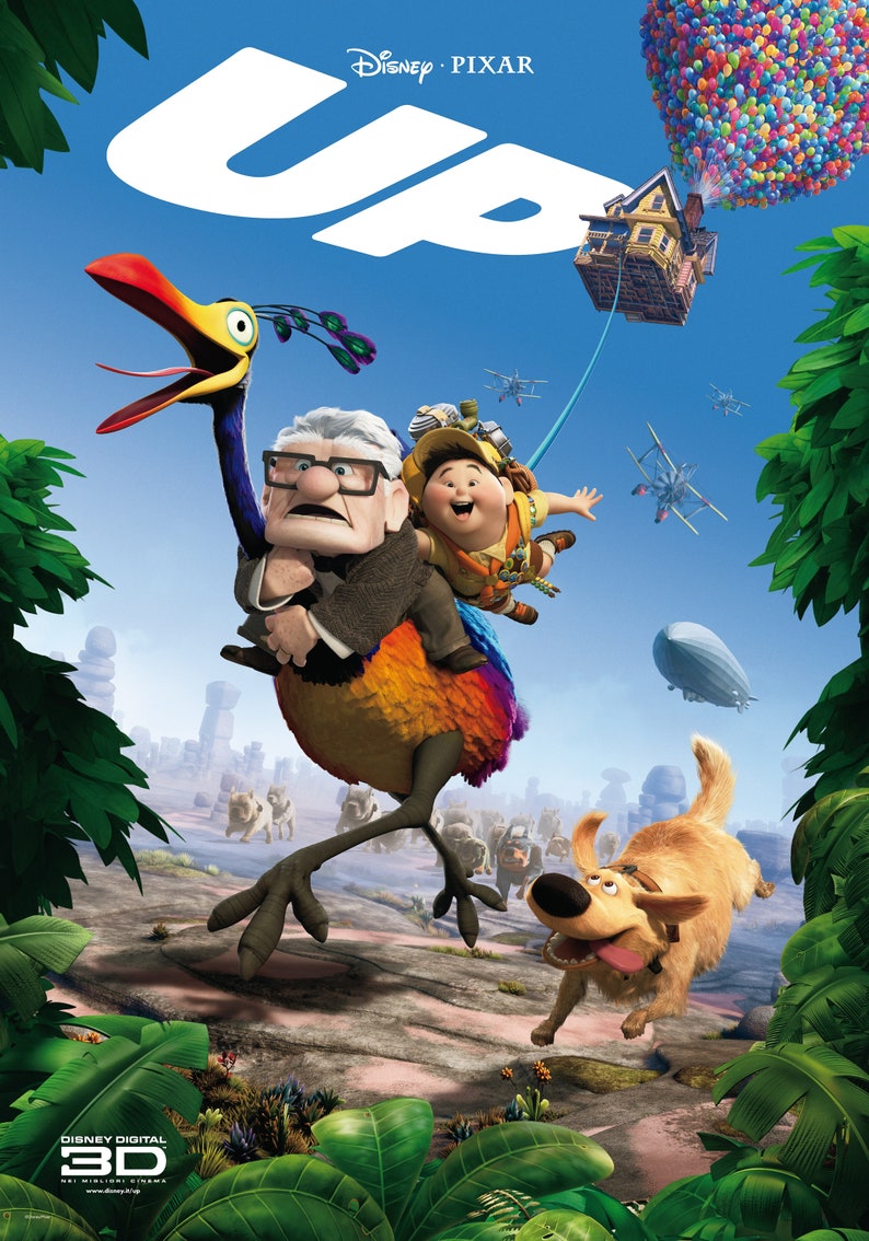 Up Movie Poster - Etsy