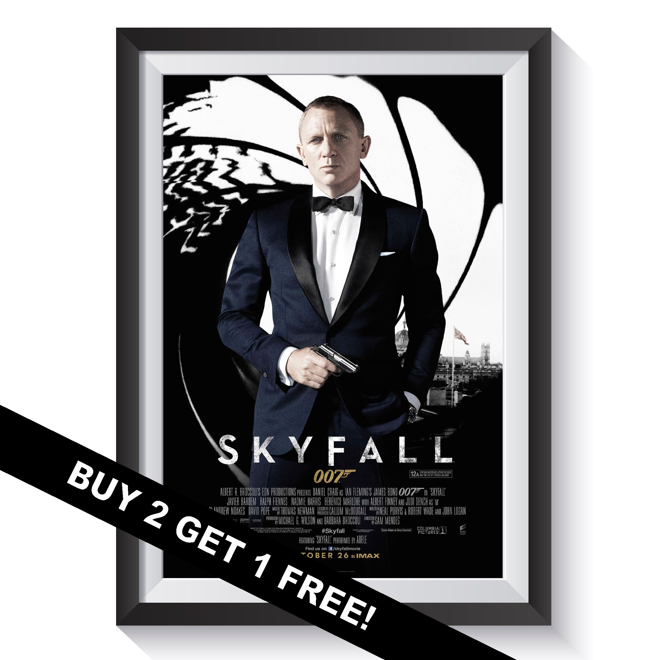 James Bond: Skyfall Movie Poster | Etsy