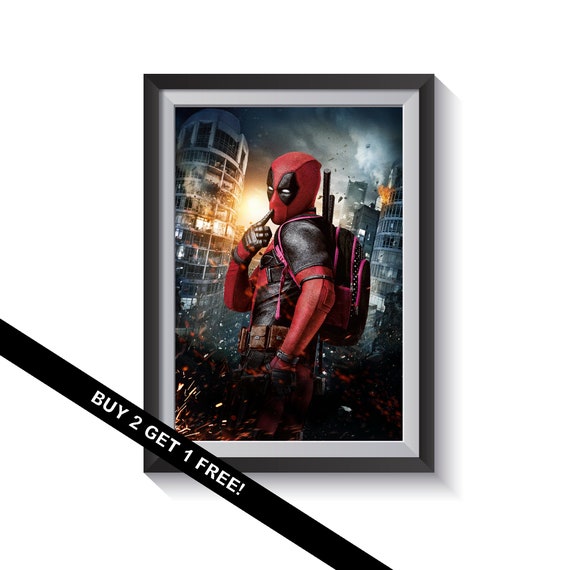 Deadpool Movie Poster - Etsy