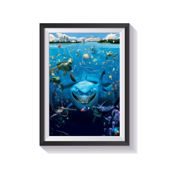 Finding Nemo Movie Poster - Etsy