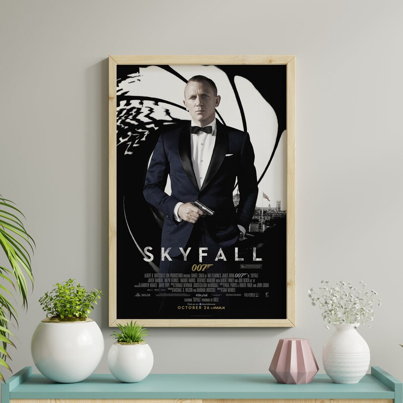 James Bond Poster - Etsy