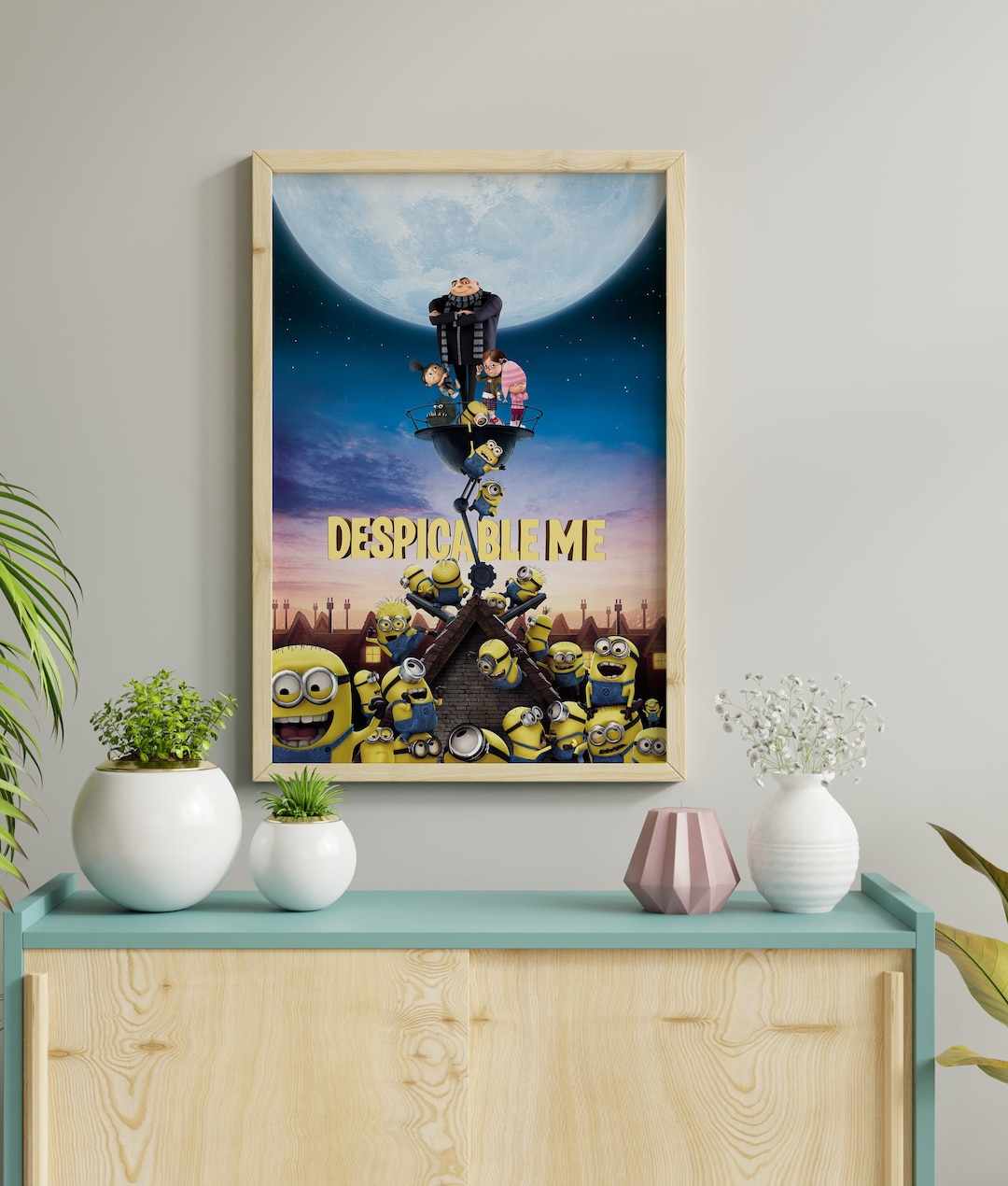 Despicable Me Movie Poster - Etsy
