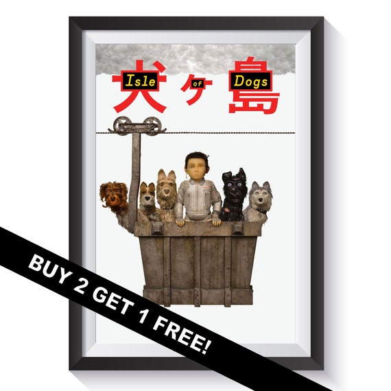 Isle of Dogs Movie Poster - Etsy