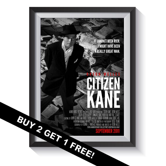 Citizen Kane Movie Poster - Etsy